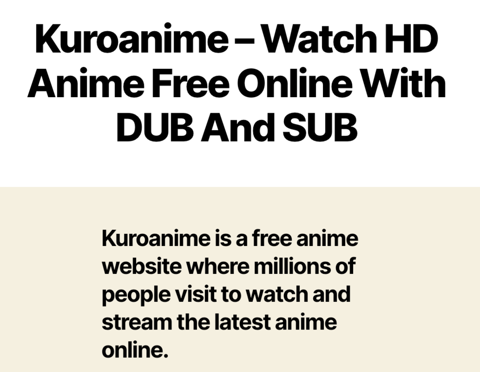 kuro anime (@kuroanimetv@mastodon.cloud) - mastodon.cloud