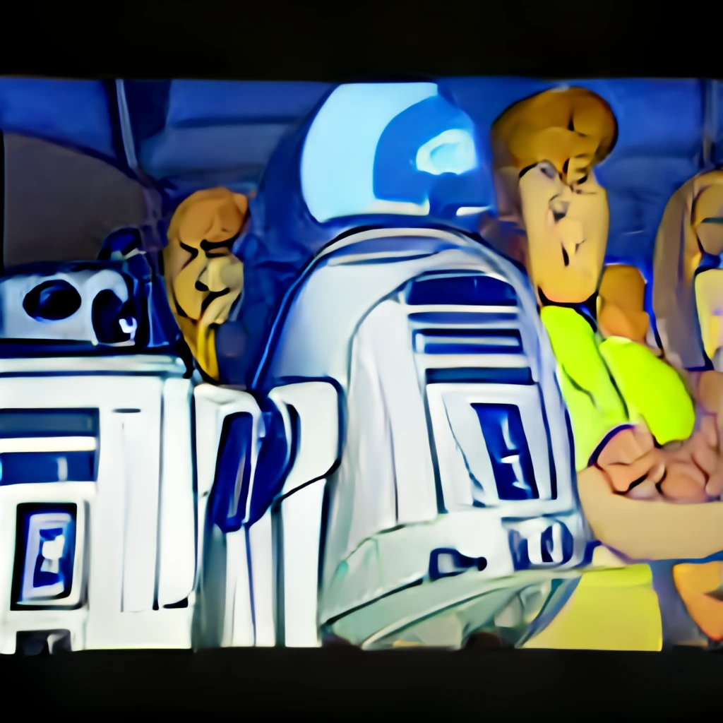 Leon Bambrick: "@secretgeek in came droidy dood - r2 doo doo (pho ...